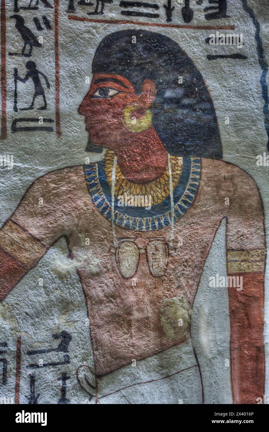 Image of Sennefer, Tomb of Sennefer, TT96, Tombs of the Nobles, Ancient ...