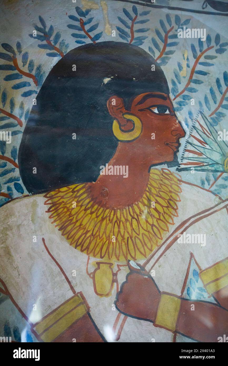 Image of Sennefer, Tomb of Sennefer, TT96, Tombs of the Nobles, Ancient ...