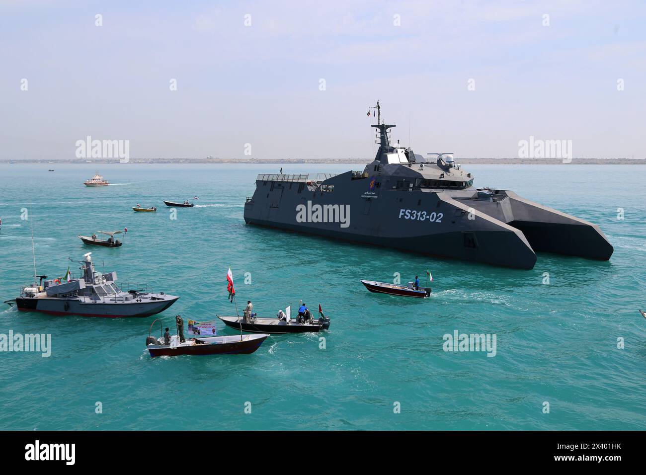 Islamic revolutionary guard corps boat hi-res stock photography and ...