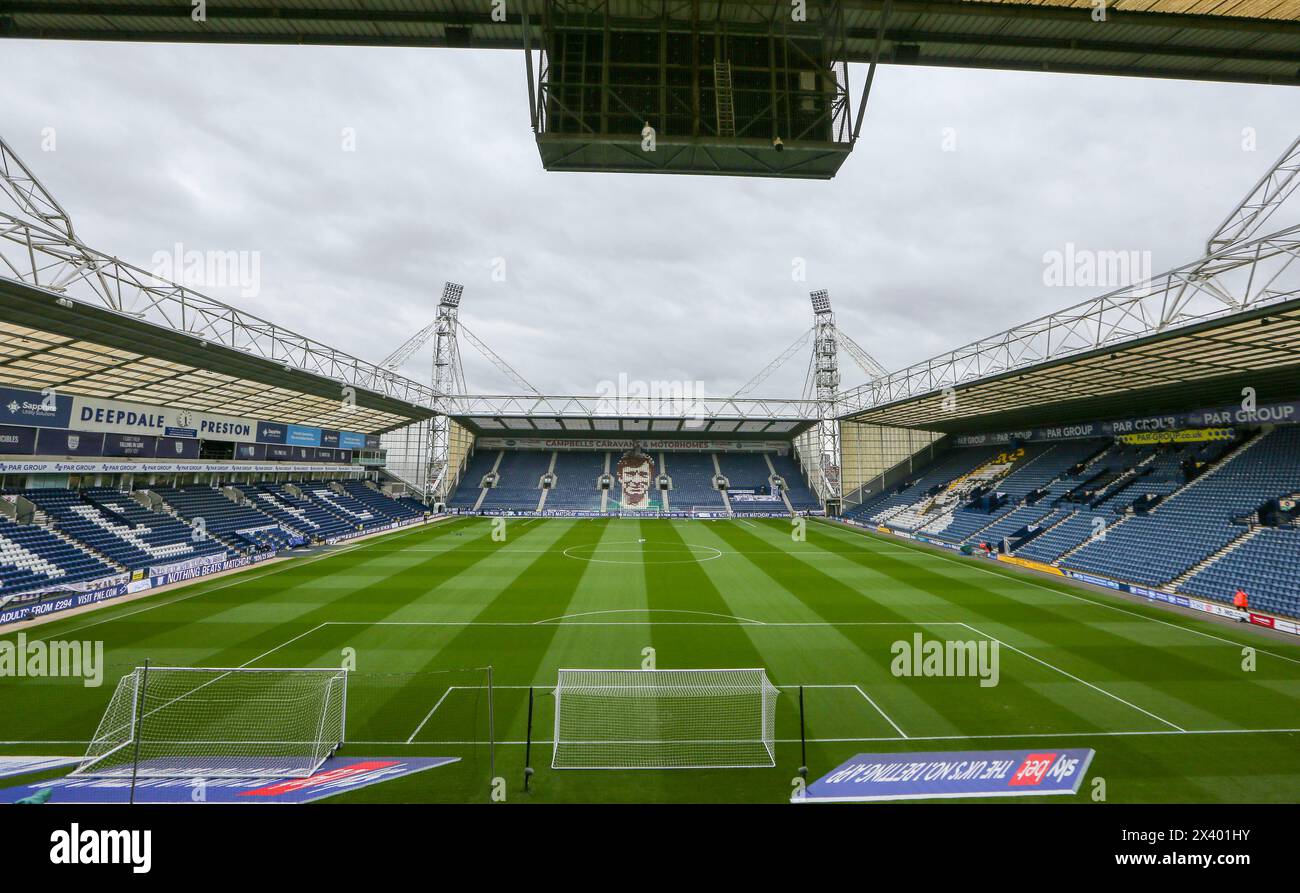 Deepdale football ground hi-res stock photography and images - Alamy