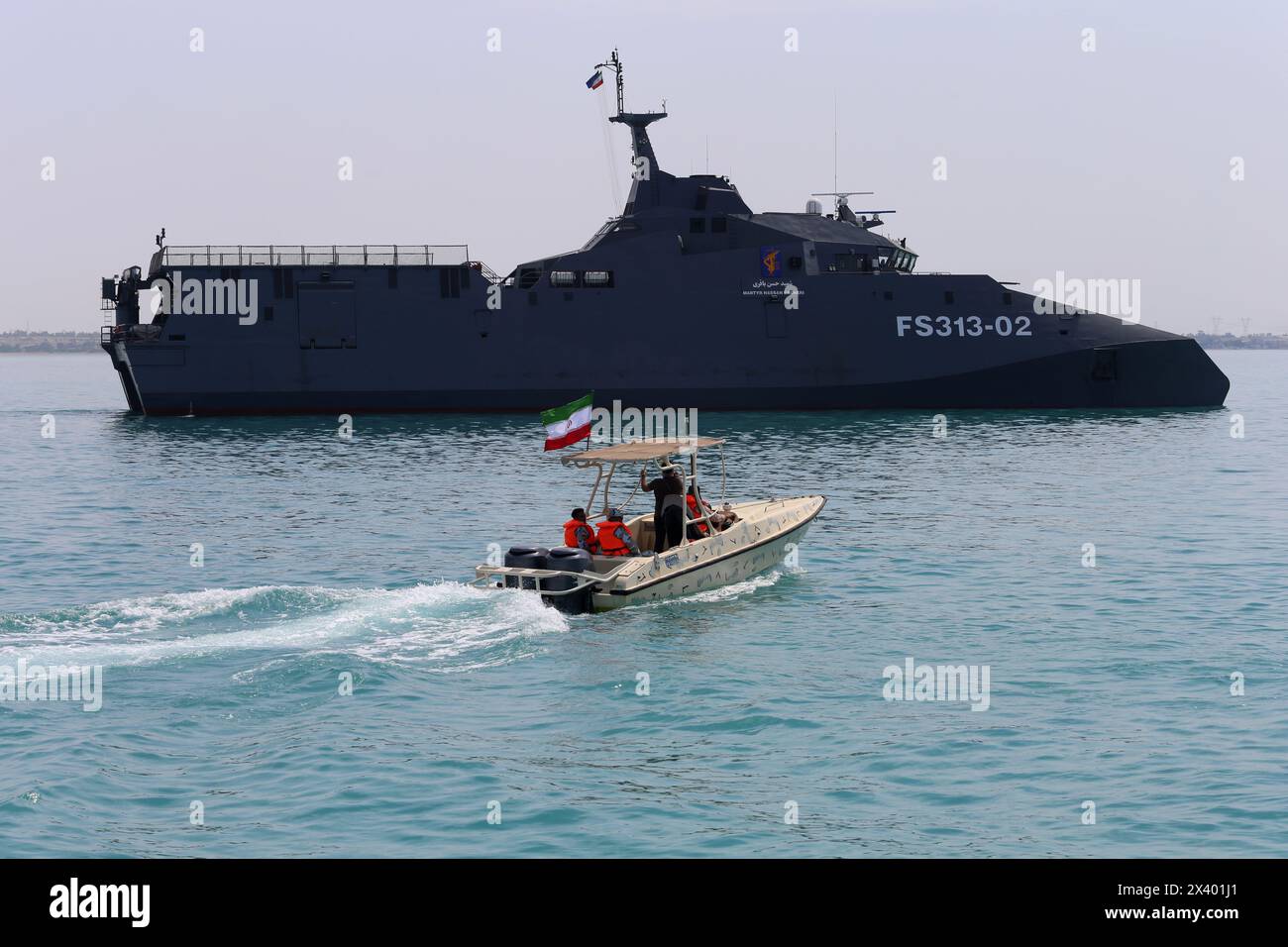 April 29, 2024, Persian Gulf, Bushehr, Iran: Martyr Hassan Bagheri ...
