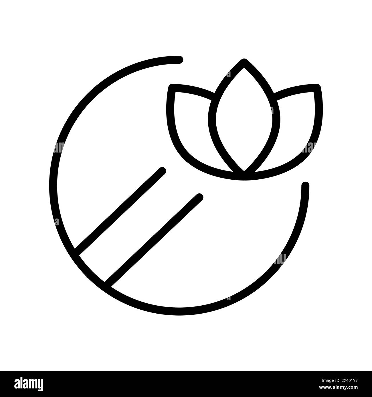 Sedatives line black icon. Medicines to reduce heartburn. Sign for web ...