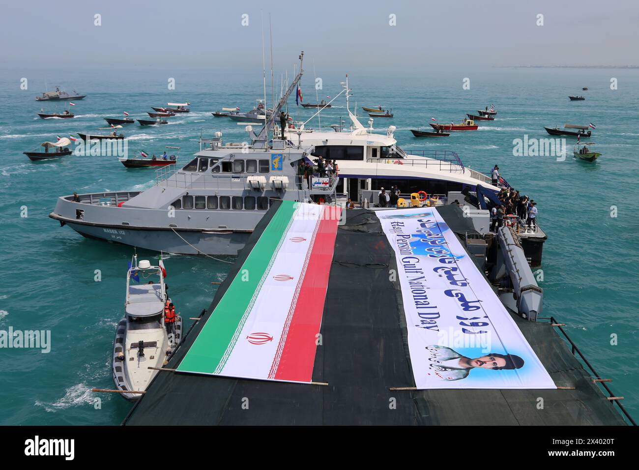 Persian Gulf, Bushehr, Iran. 29th Apr, 2024. The Islamic Revolutionary ...