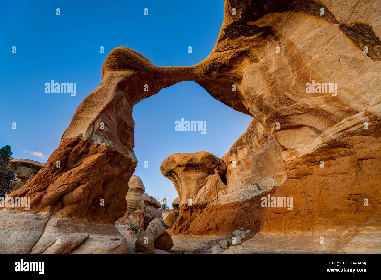 Metate Arch in Devil's Garden. Grand Staircase-Escalante National ...
