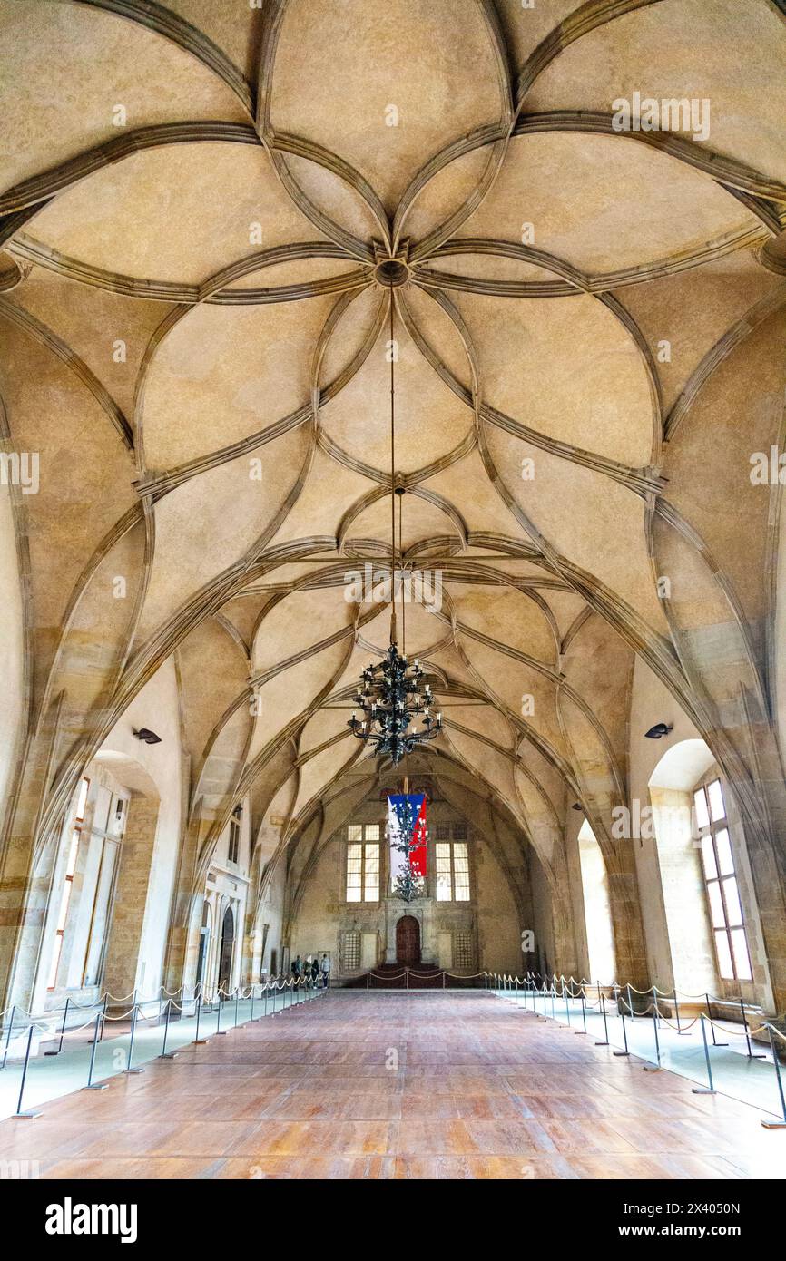 Prague castle interior hi-res stock photography and images - Alamy