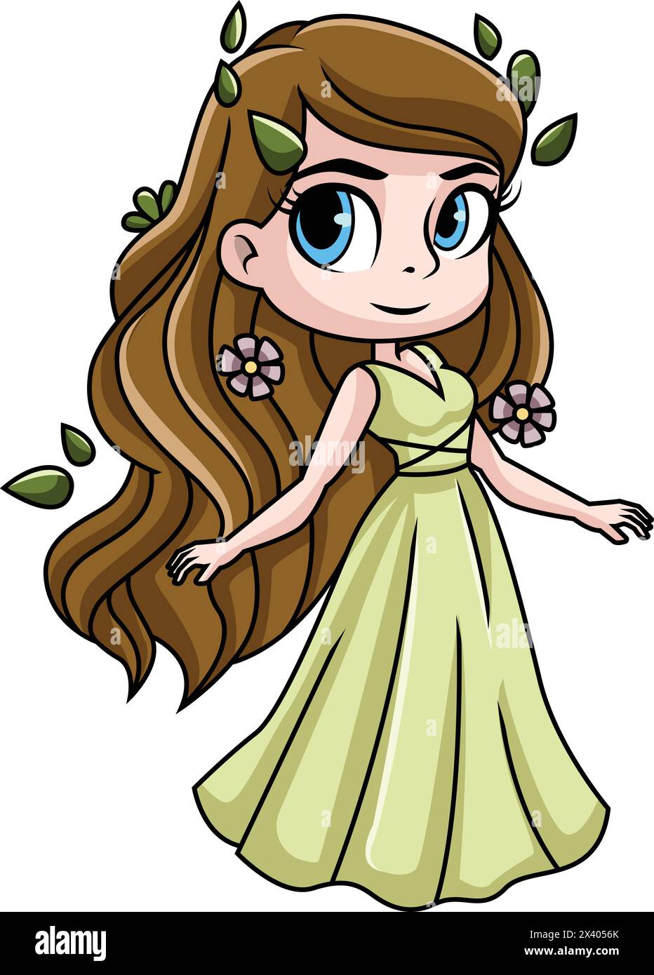 Greek goddess demeter cartoon hi-res stock photography and images - Alamy