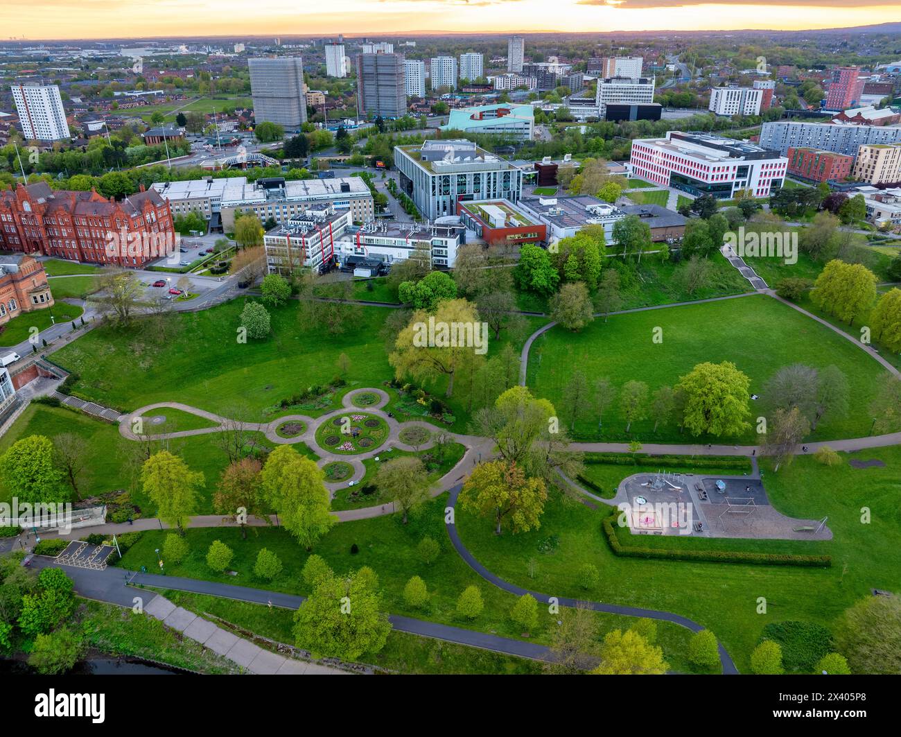 Erial water park hi-res stock photography and images - Alamy
