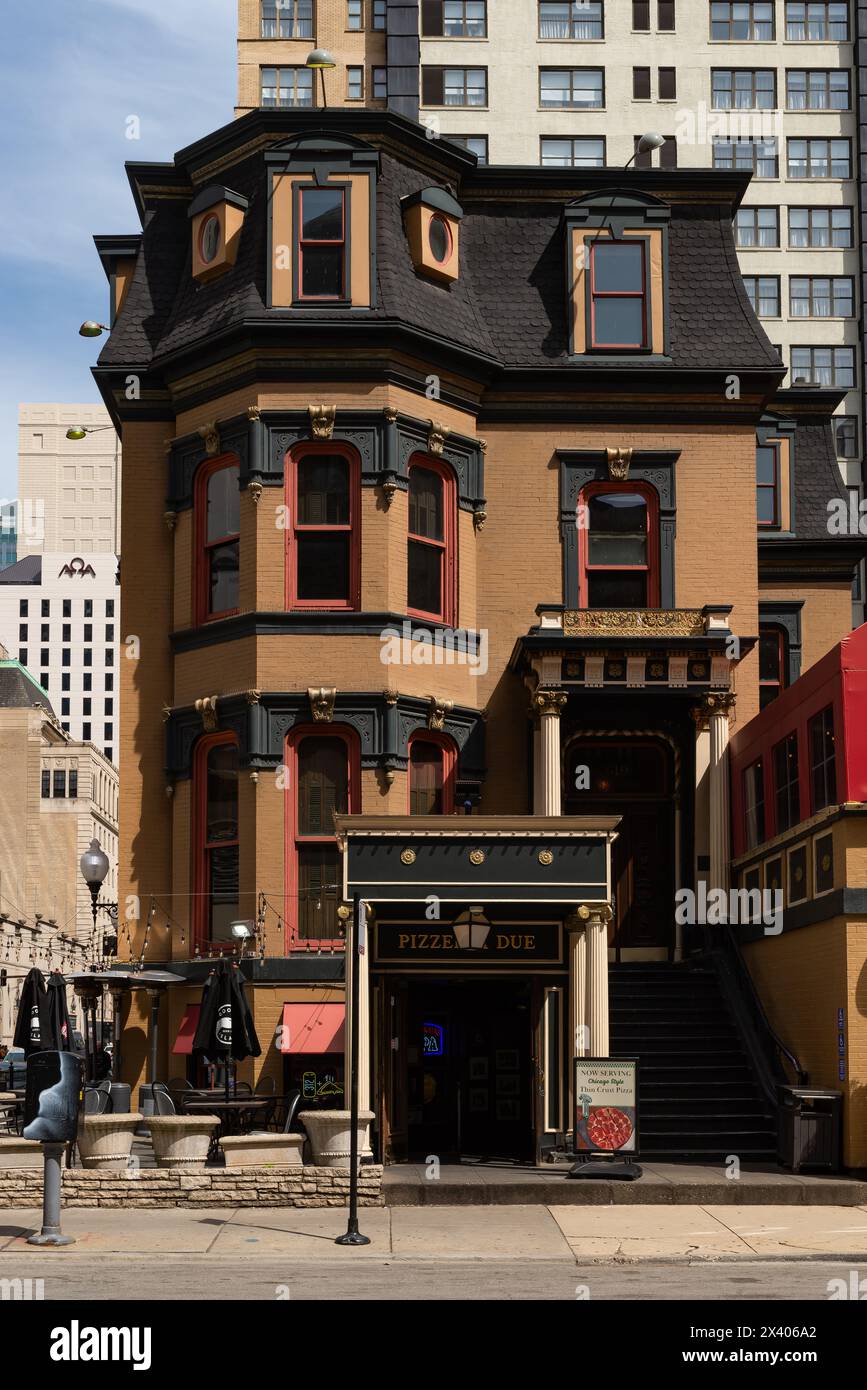 Chicago, Illinois - United States - April 22nd, 2024: Exterior of the ...