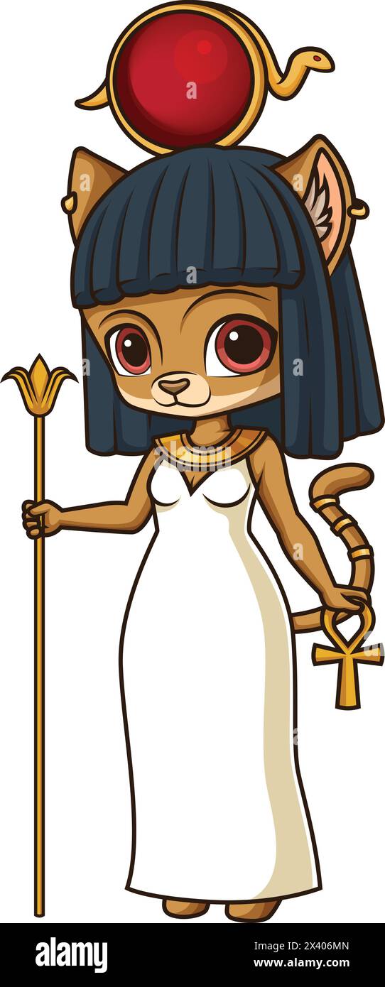 Tefnut egyptian god Stock Vector Images - Alamy