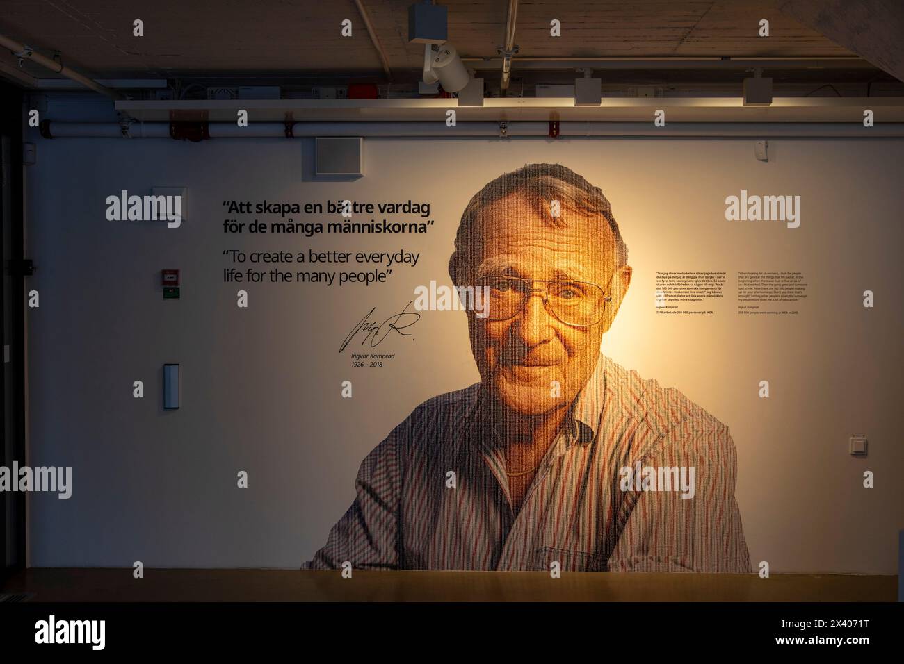 Europe, Scandinavia, Sweden. Smaland, aelmhult. IKEA Museum. Feodor ...