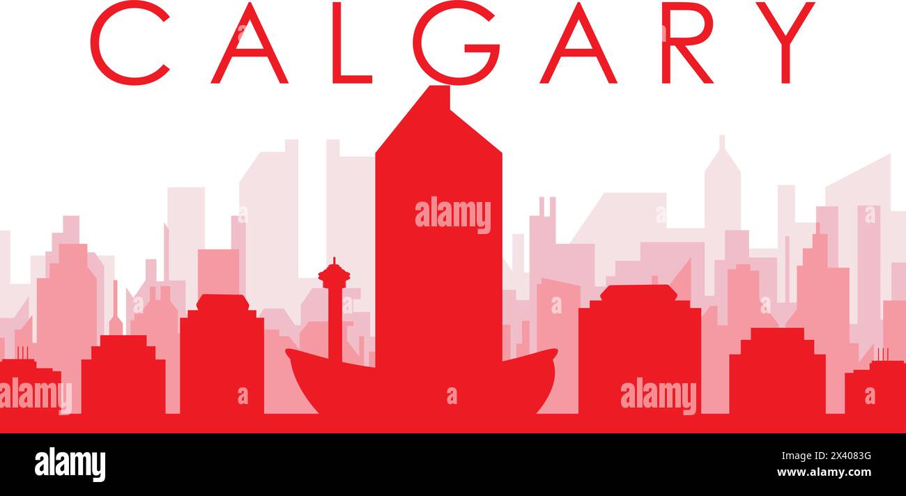 Skyline calgary Stock Vector Images - Alamy