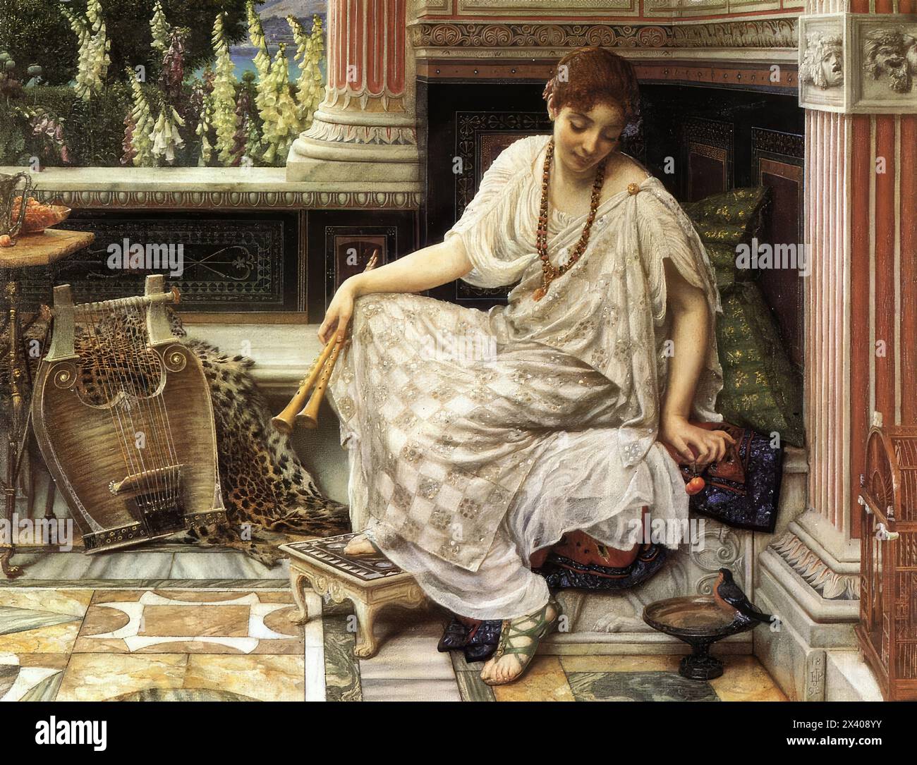 Edward Poynter - English painter 19th century Stock Photo - Alamy