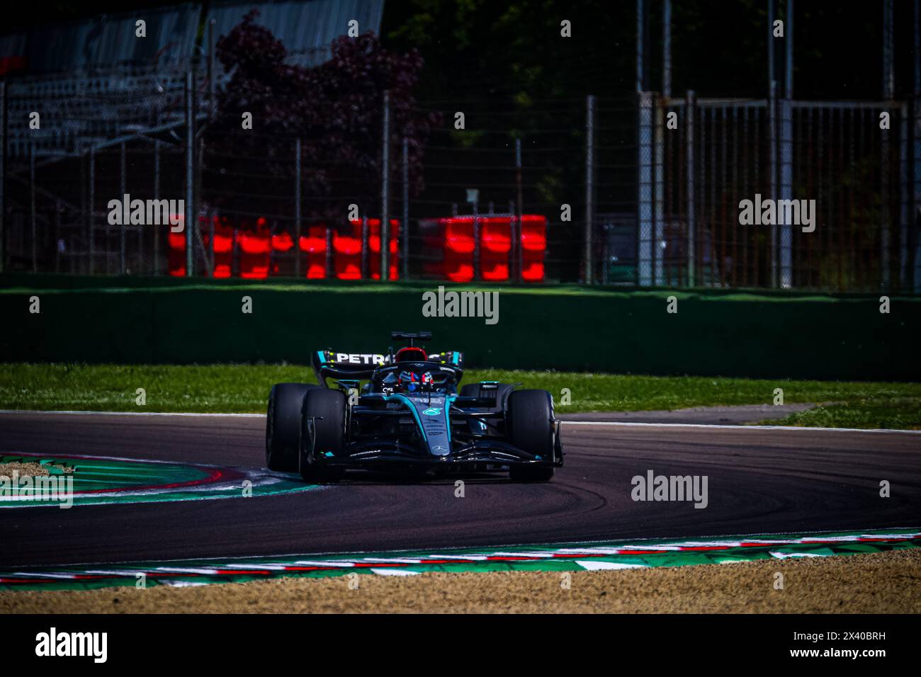Imola, Italy. 29th Apr, 2024. Kimi Antonelli (ITA) Mercedes AMG reserve ...