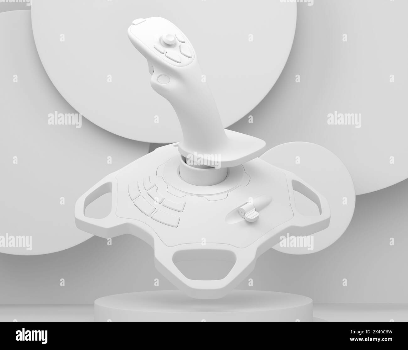 3d minimal joystick game Black and White Stock Photos & Images - Alamy