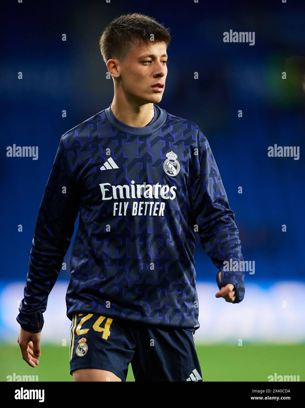 Arda Guler of Real Madrid CF looks on during the LaLiga EA Sports match ...