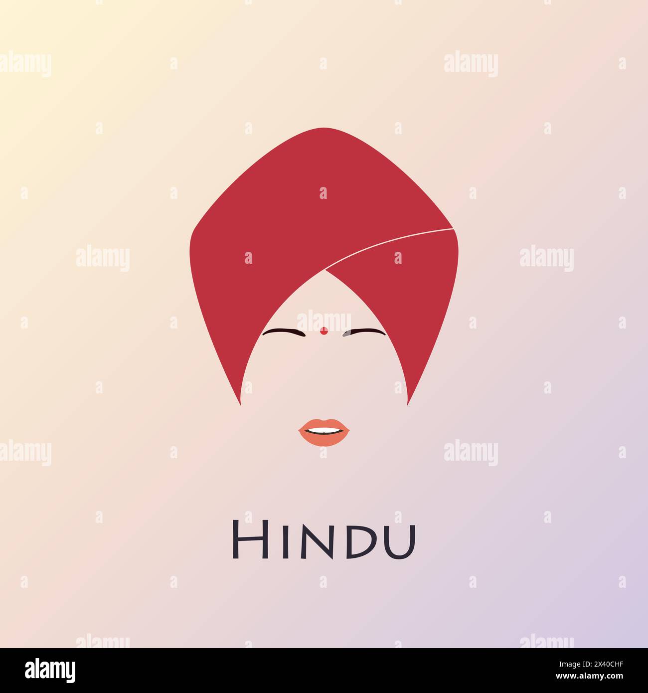 Woman india in yellow Stock Vector Images - Alamy