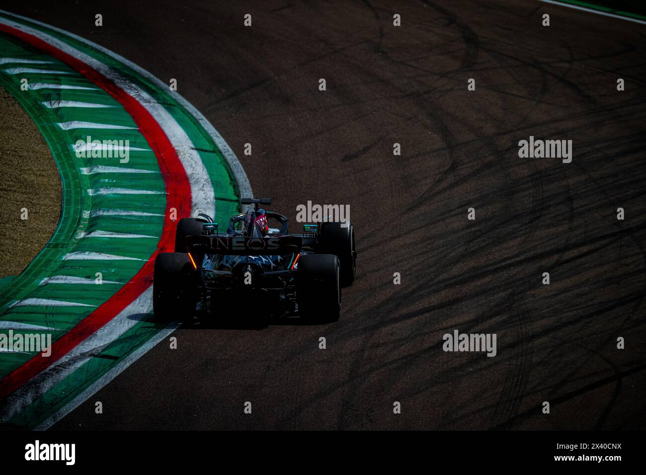 Imola, Italy. 29th Apr, 2024. Kimi Antonelli (ITA) Mercedes AMG reserve ...