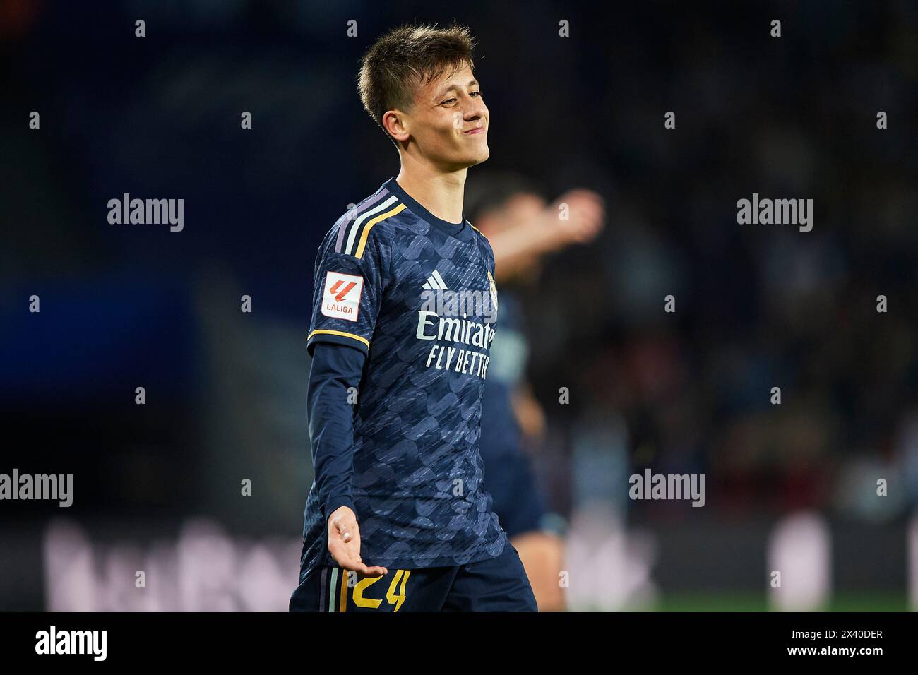 Arda Guler of Real Madrid CF looks reacts the LaLiga EA Sports match ...