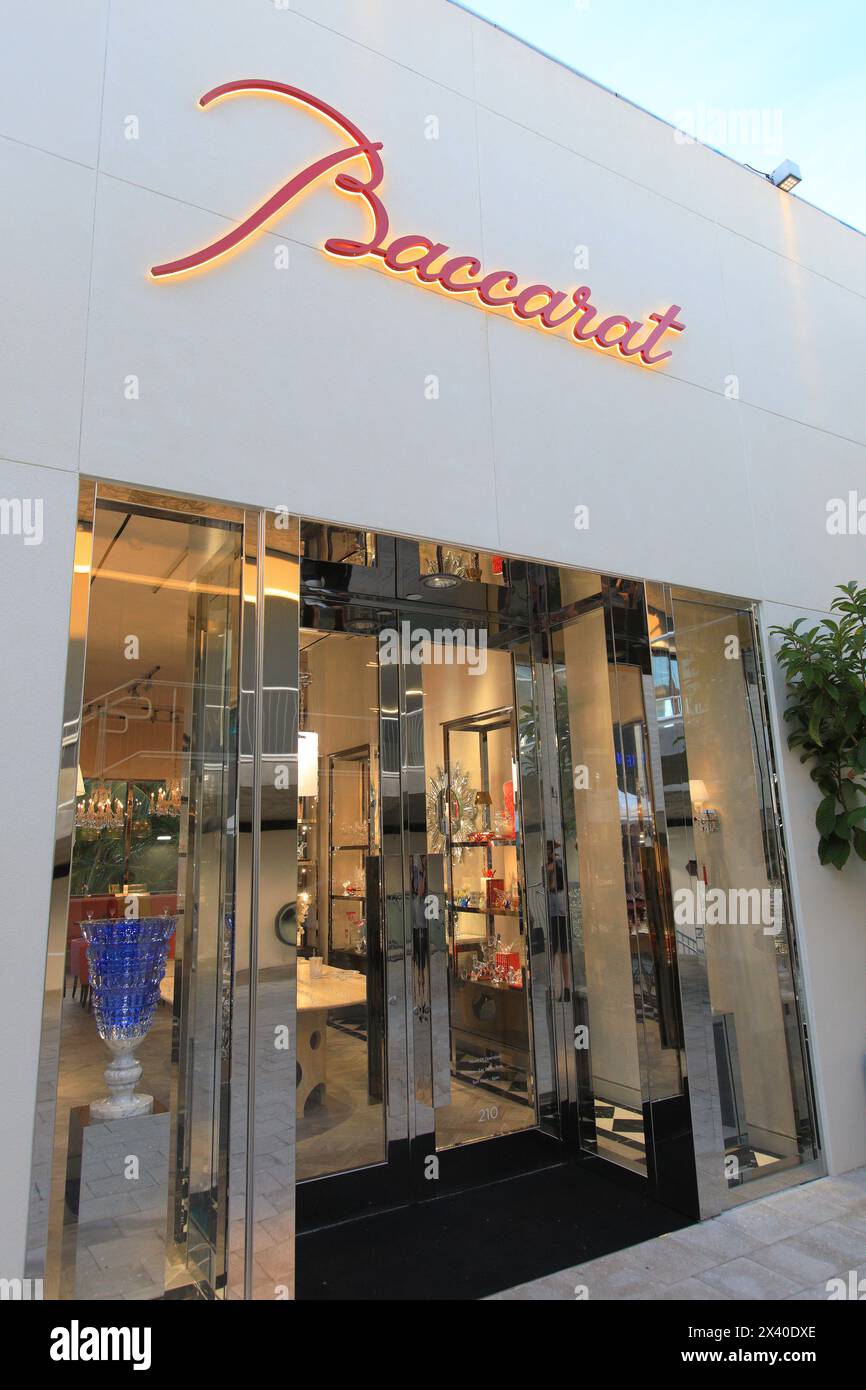 Baccarat sign hi-res stock photography and images - Alamy