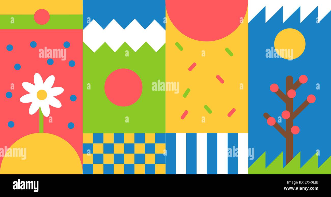 Sky warm banner Stock Vector Images - Alamy