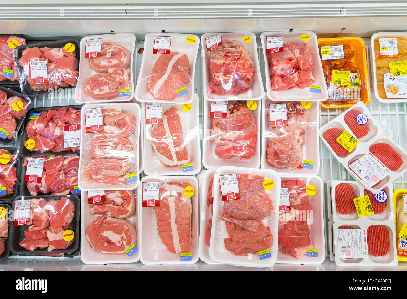 Packaged meat hi-res stock photography and images - Alamy