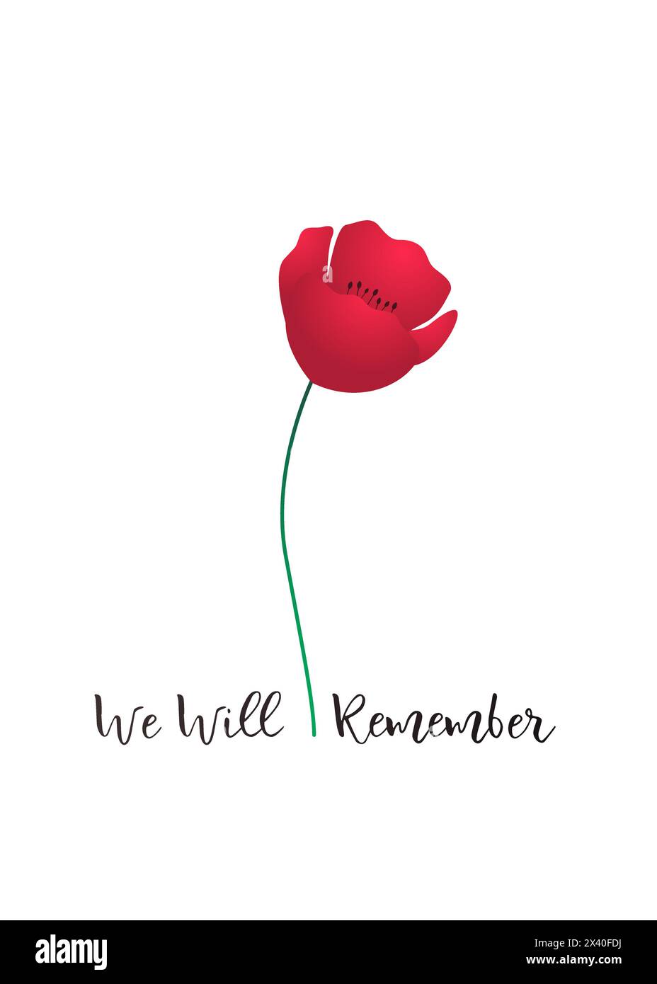 We will remember them Stock Vector Images - Alamy