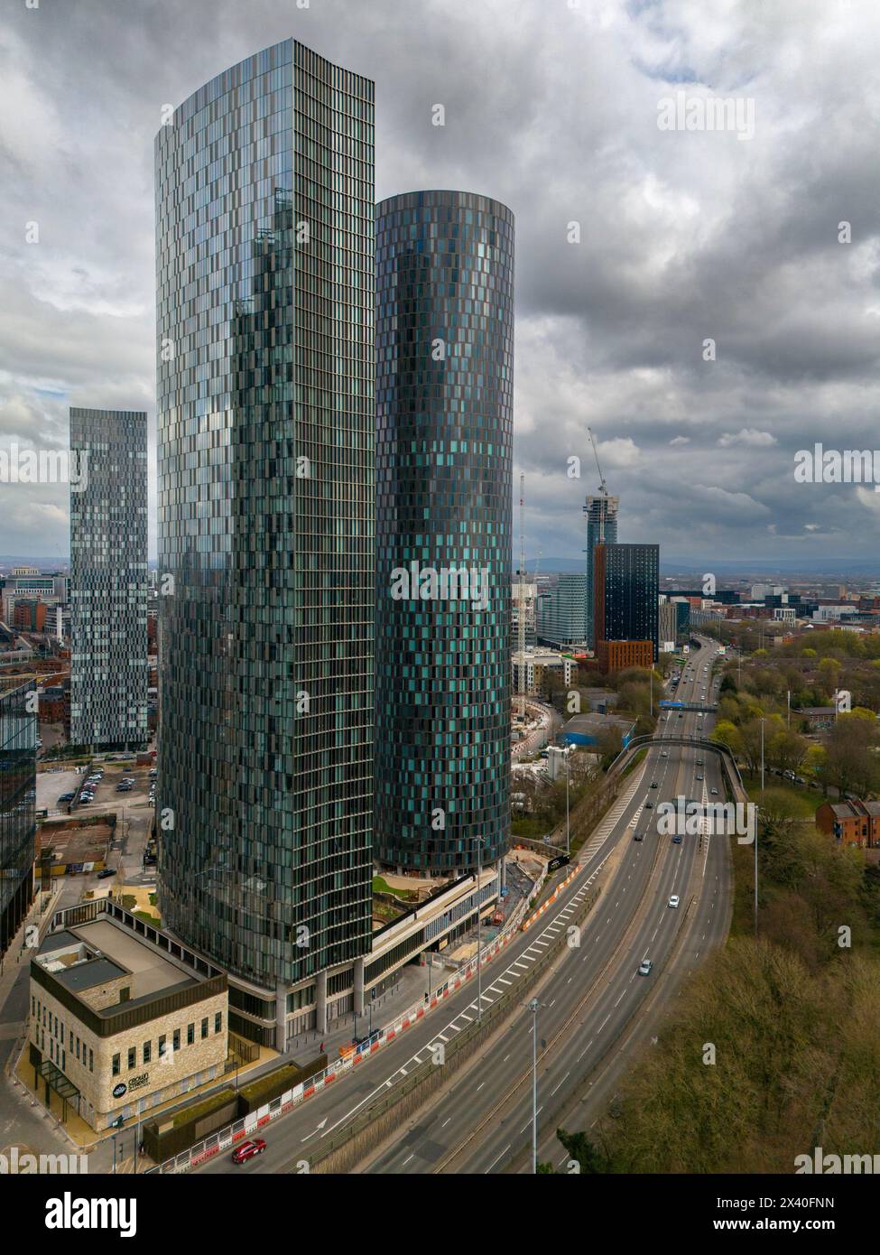 Manchester's Mancunian Way Stock Photo - Alamy