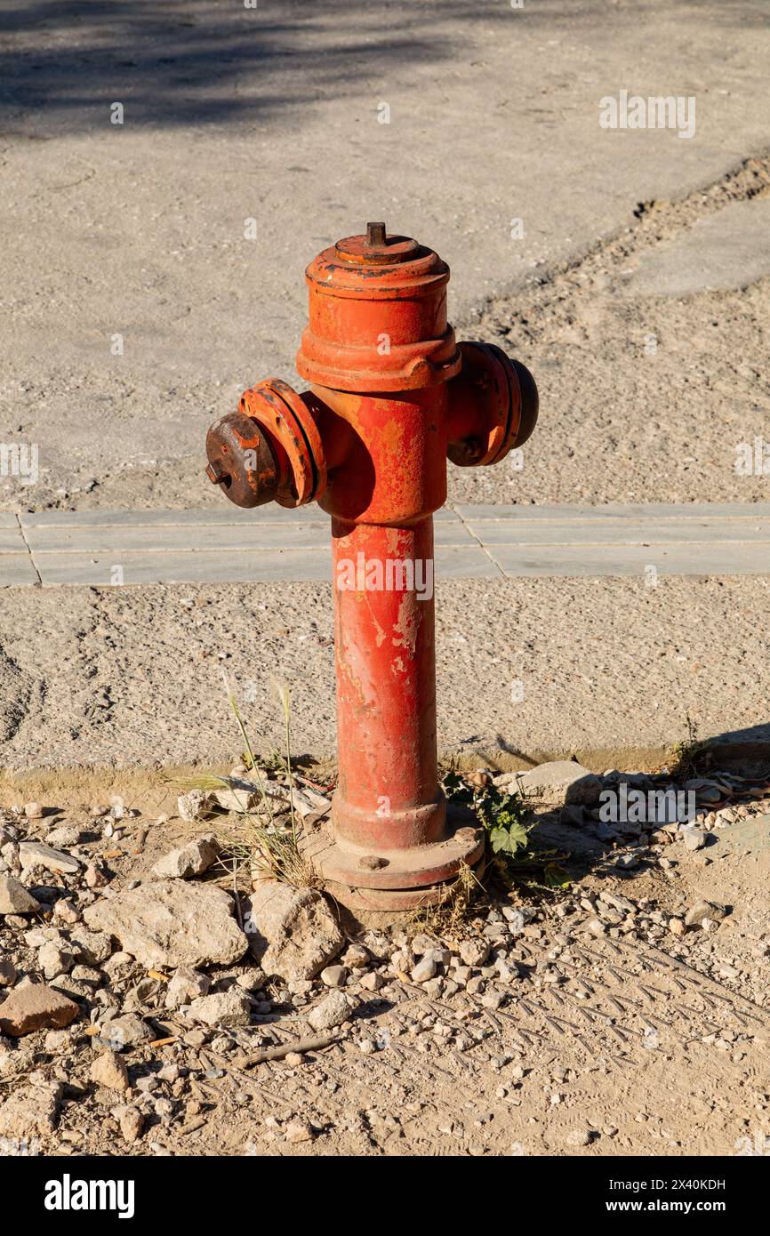 Greek fire hydrant hi-res stock photography and images - Alamy