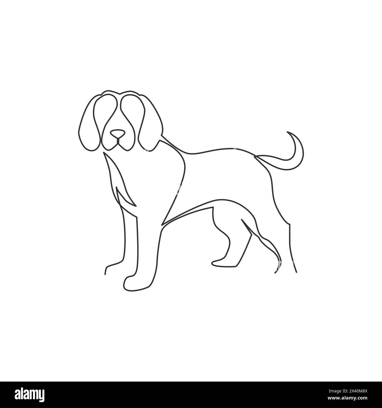 Golden retriever emblem hi-res stock photography and images - Alamy