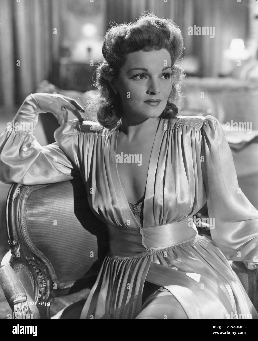 A portrait of LINDEN TRAVERS in NO ORCHIDS FOR MISS BLANDISH 1948 ...