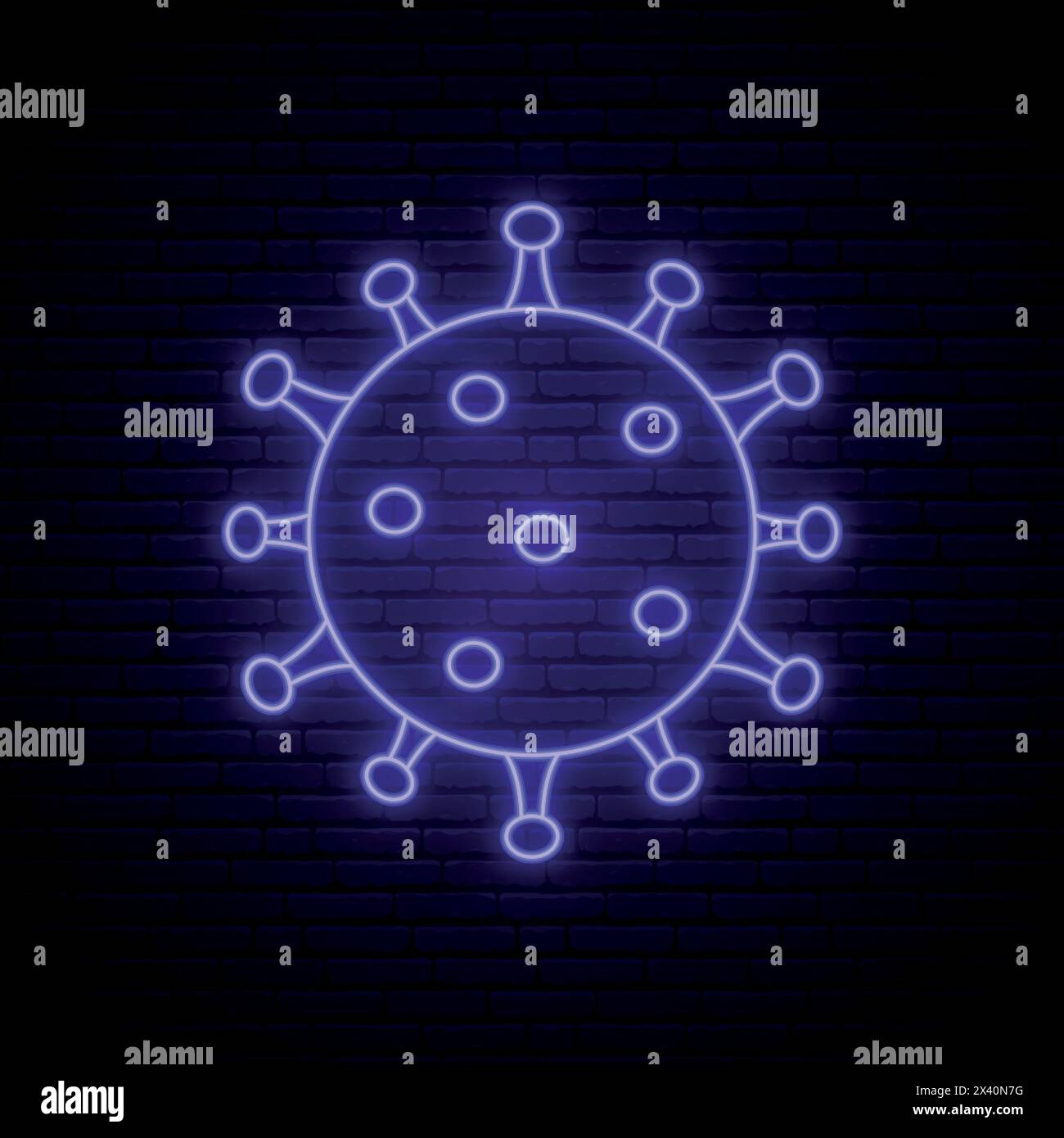 Human cell under microscope Stock Vector Images - Alamy