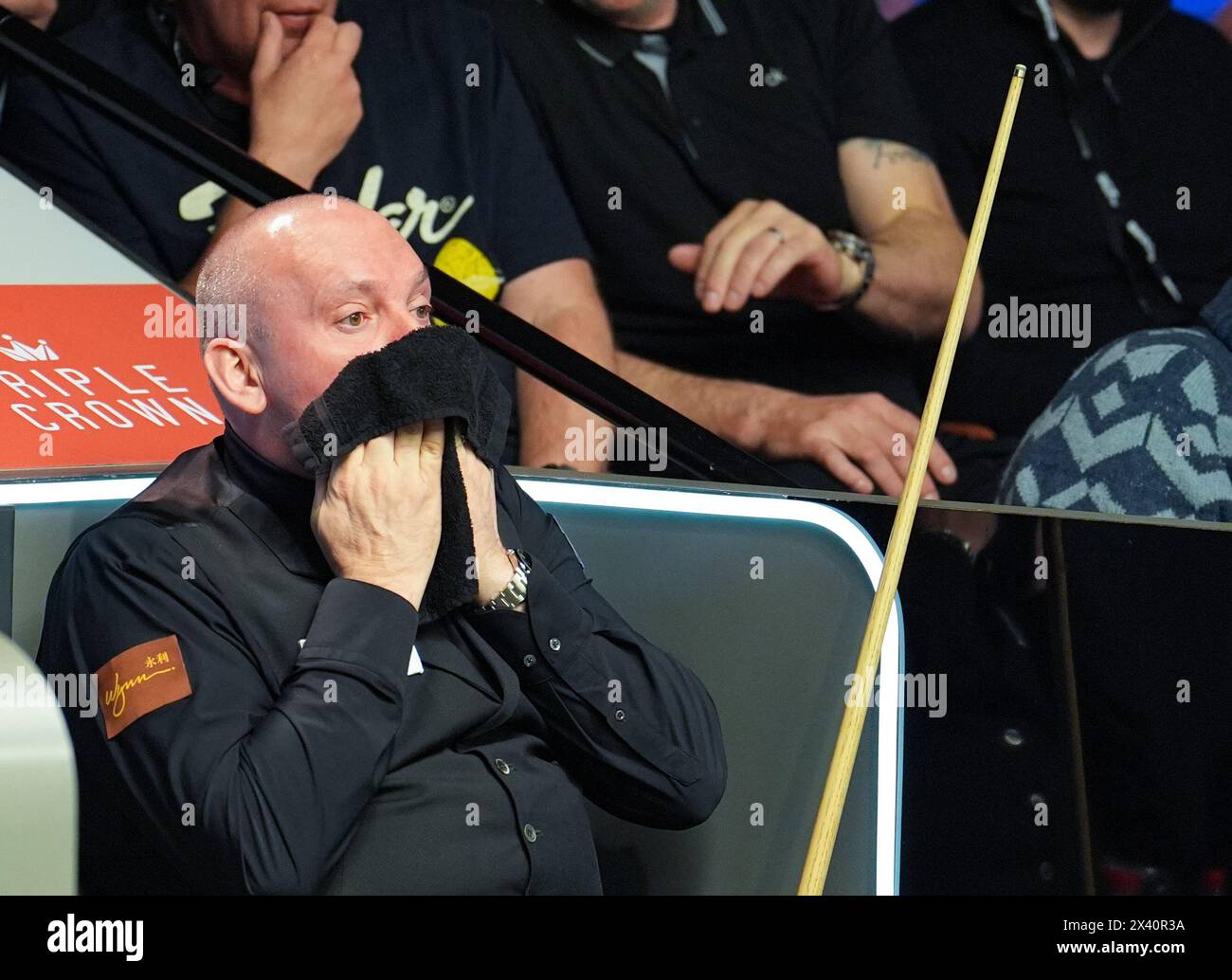 Stuart Bingham Jack Lisowski during his match on day ten of the 2024 ...