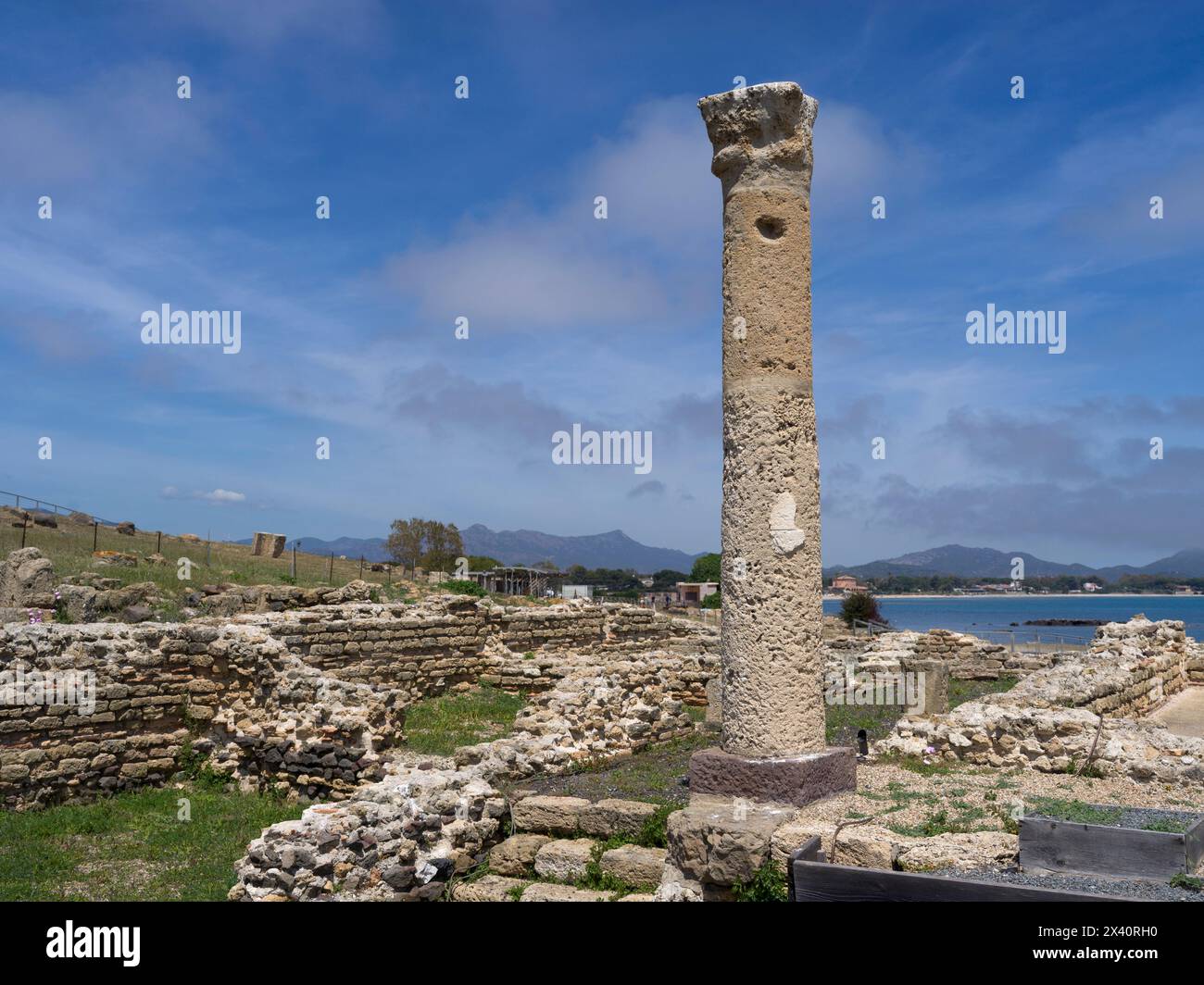 Nora ruins ancient pre roman hi-res stock photography and images - Alamy