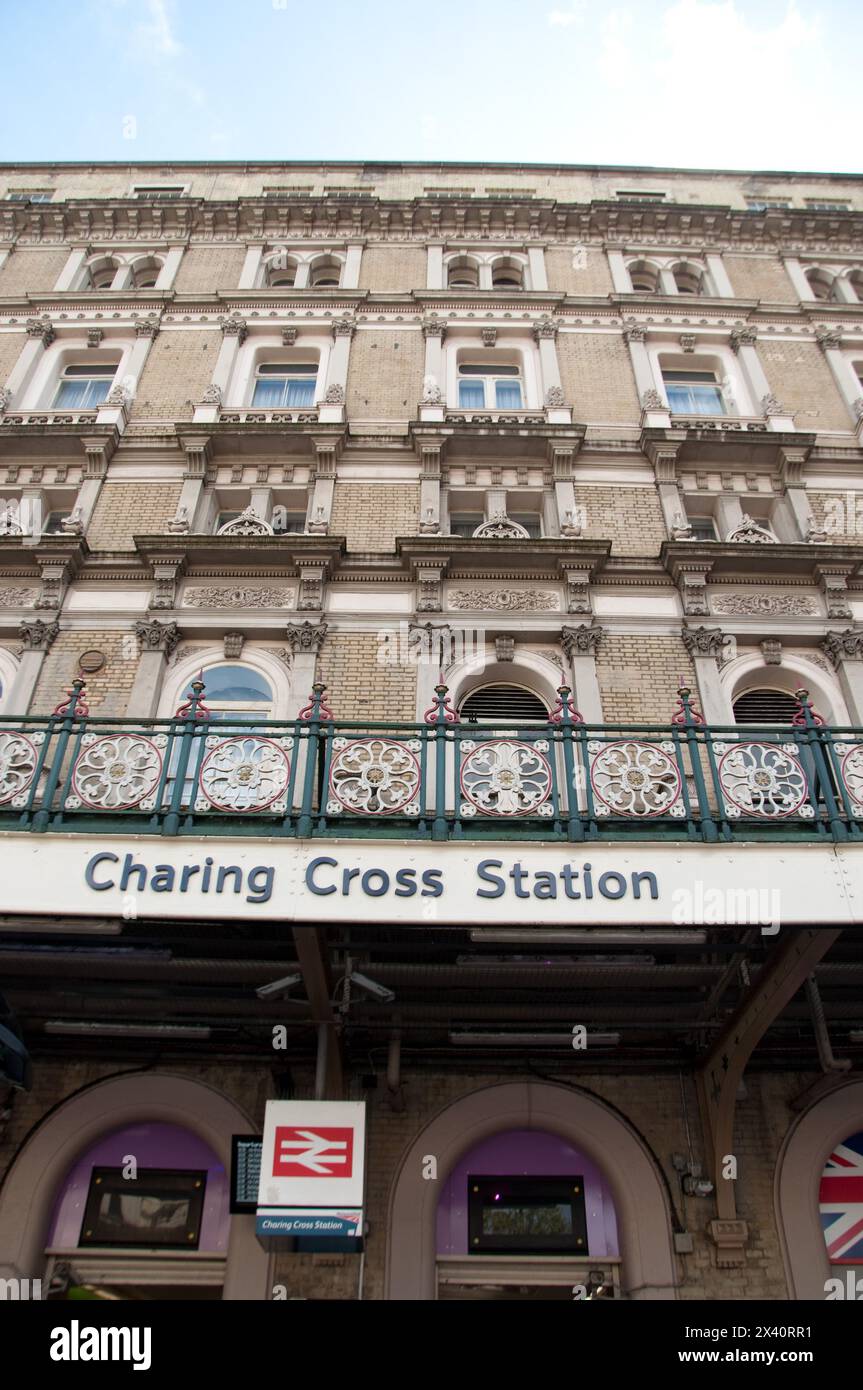 Charing Cross Station, Charing Cross Road, City of Westminster; London ...