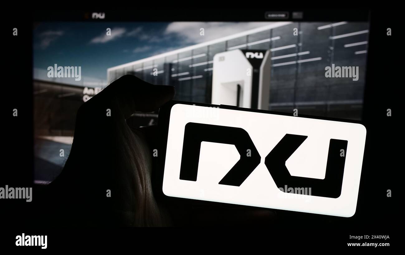 Nxu business logo hi-res stock photography and images - Alamy