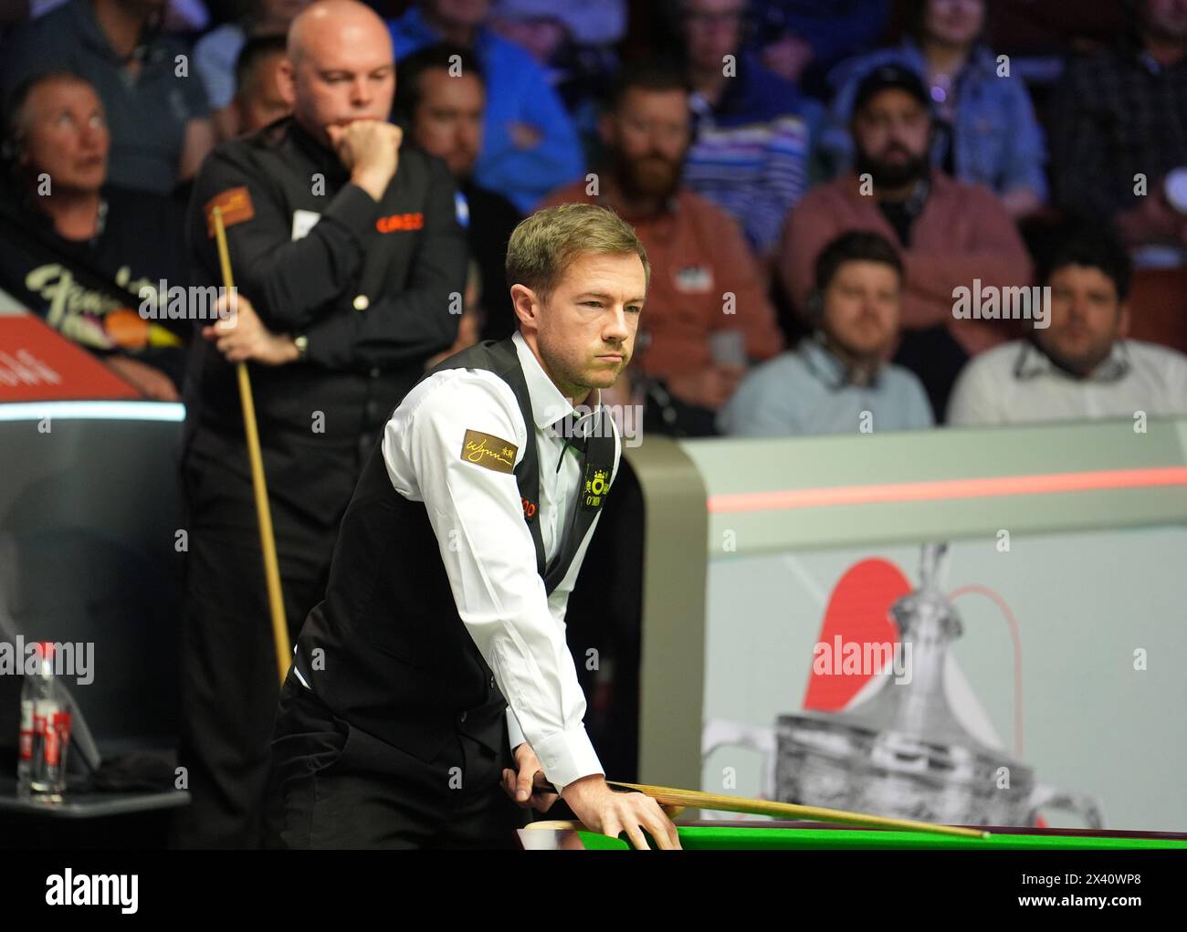 Jack Lisowski during his match on day ten of the 2024 Cazoo World ...