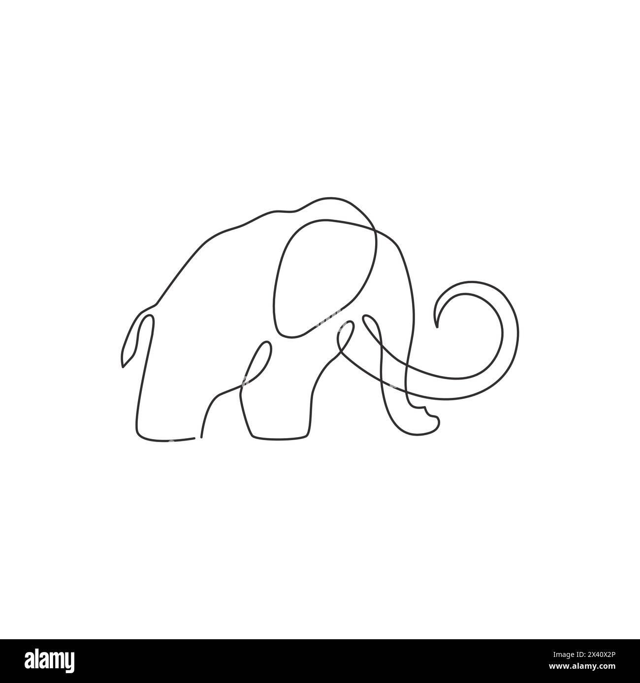 Ice age mammoth Stock Vector Images - Alamy
