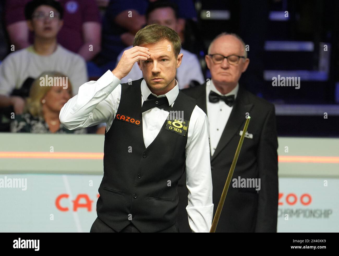 Jack Lisowski during his match on day ten of the 2024 Cazoo World ...