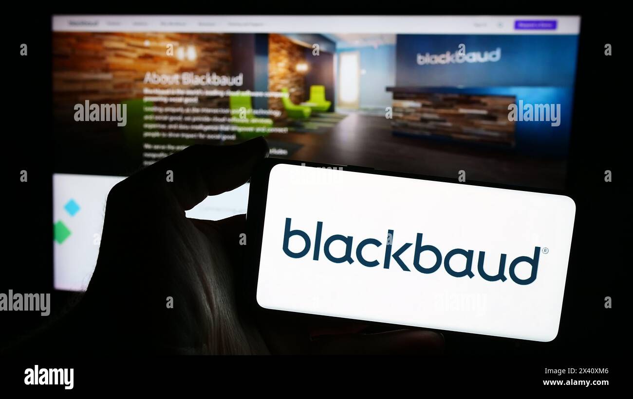 Blackbaud logo hi-res stock photography and images - Alamy