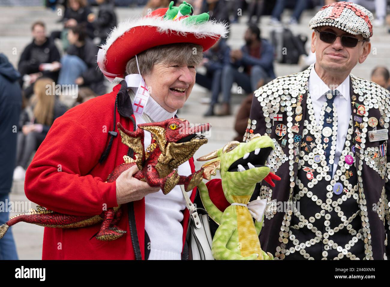 The Feast of St. George Festival in Trafalgar Square, April 23rd 2024 ...