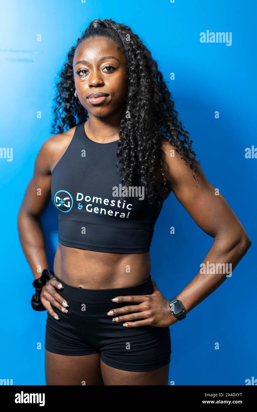 British sprinter desiree henry hi-res stock photography and images - Alamy