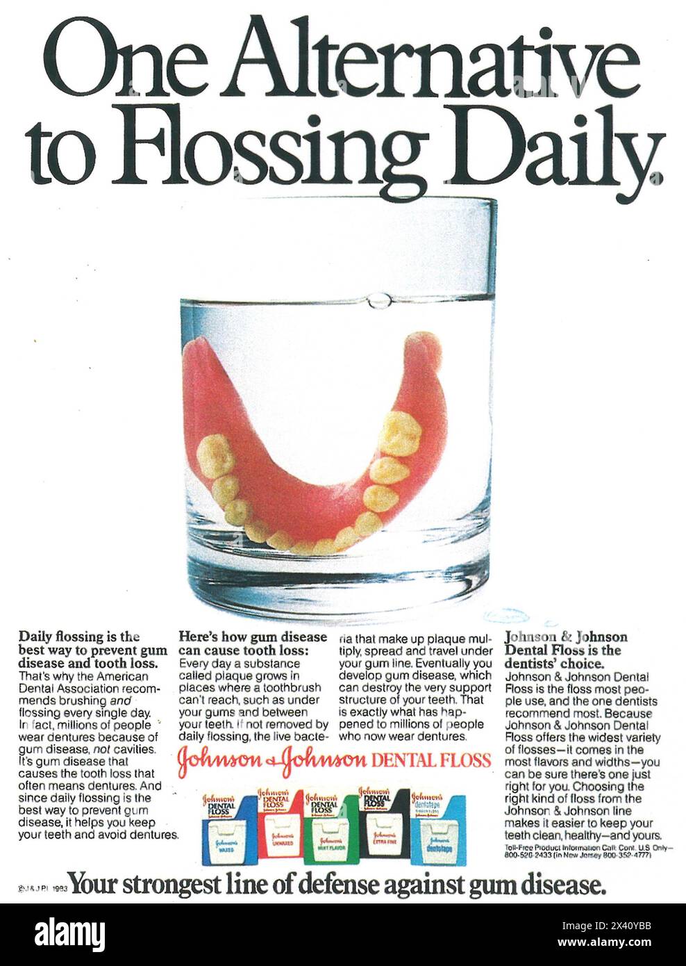 Old dental advertisements hi-res stock photography and images - Alamy