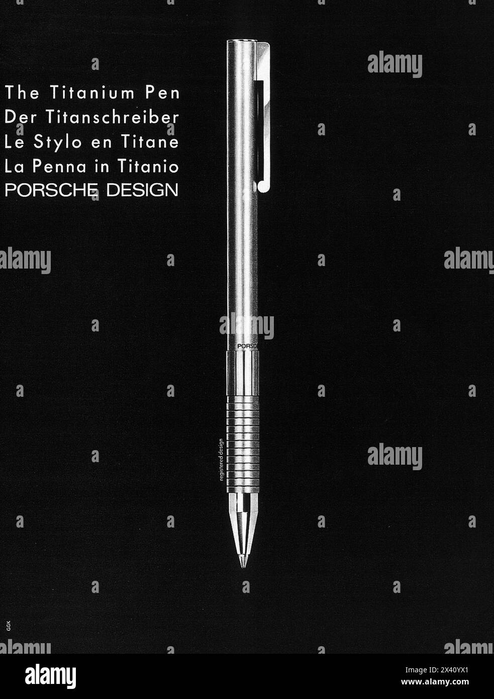 Old porsche ads hi-res stock photography and images - Alamy