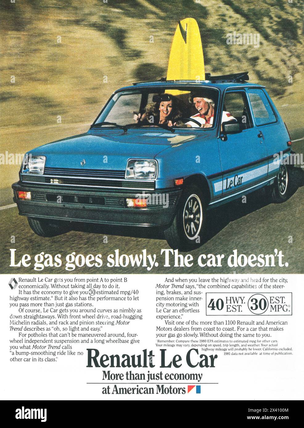 1980s magazine ads car hi-res stock photography and images - Alamy