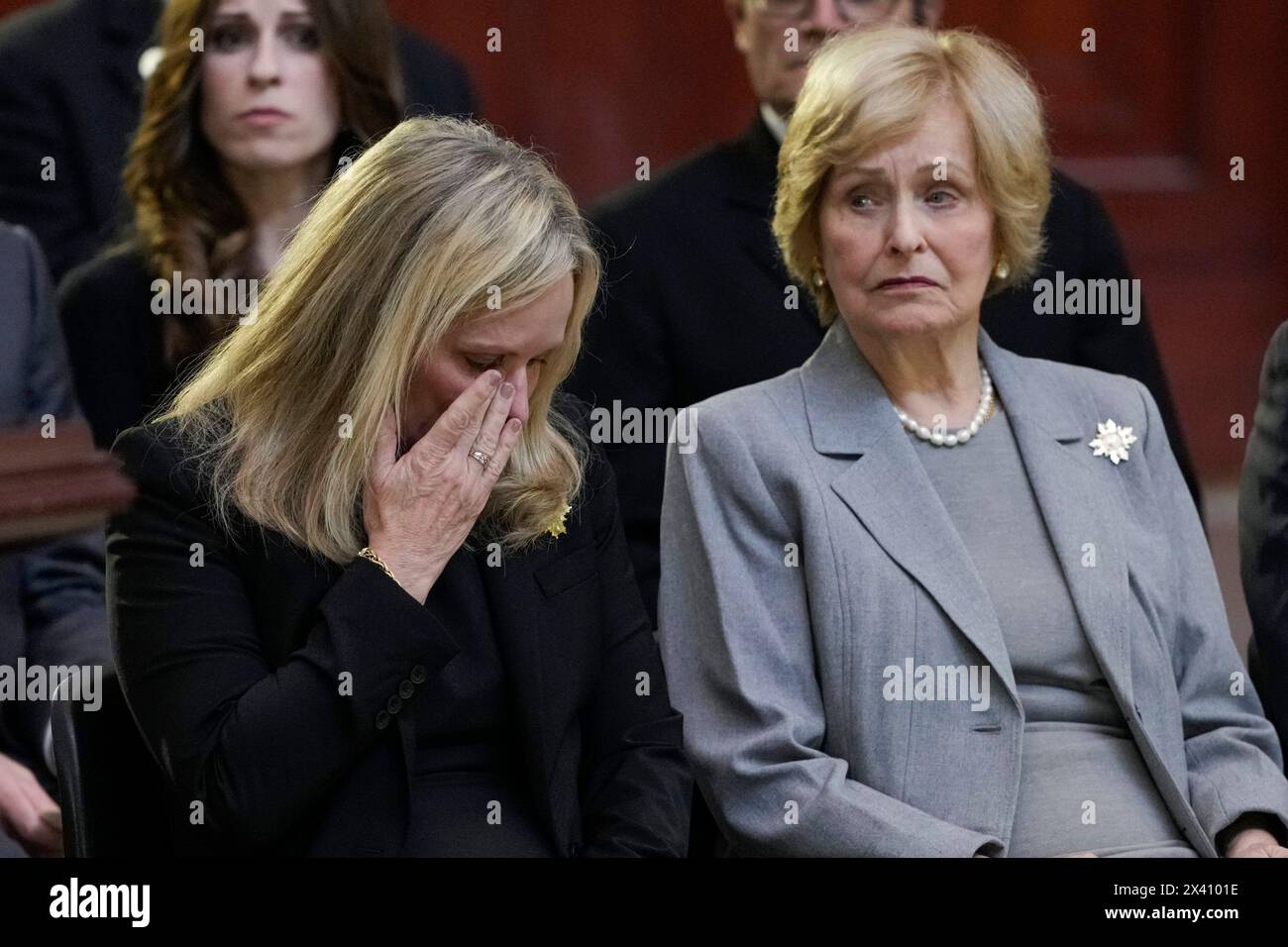 Washington, United States. 29th Apr, 2024. Daughter Martha Puckett ...