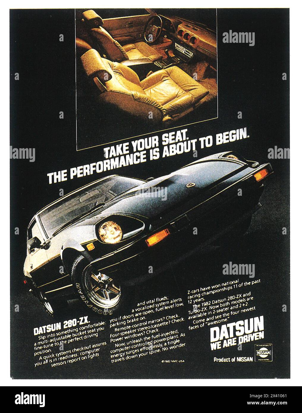 Datsun advert hi-res stock photography and images - Alamy