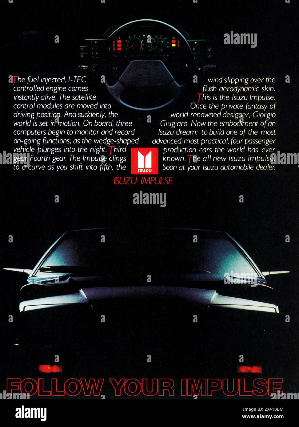 1980s car advertisement hi-res stock photography and images - Alamy