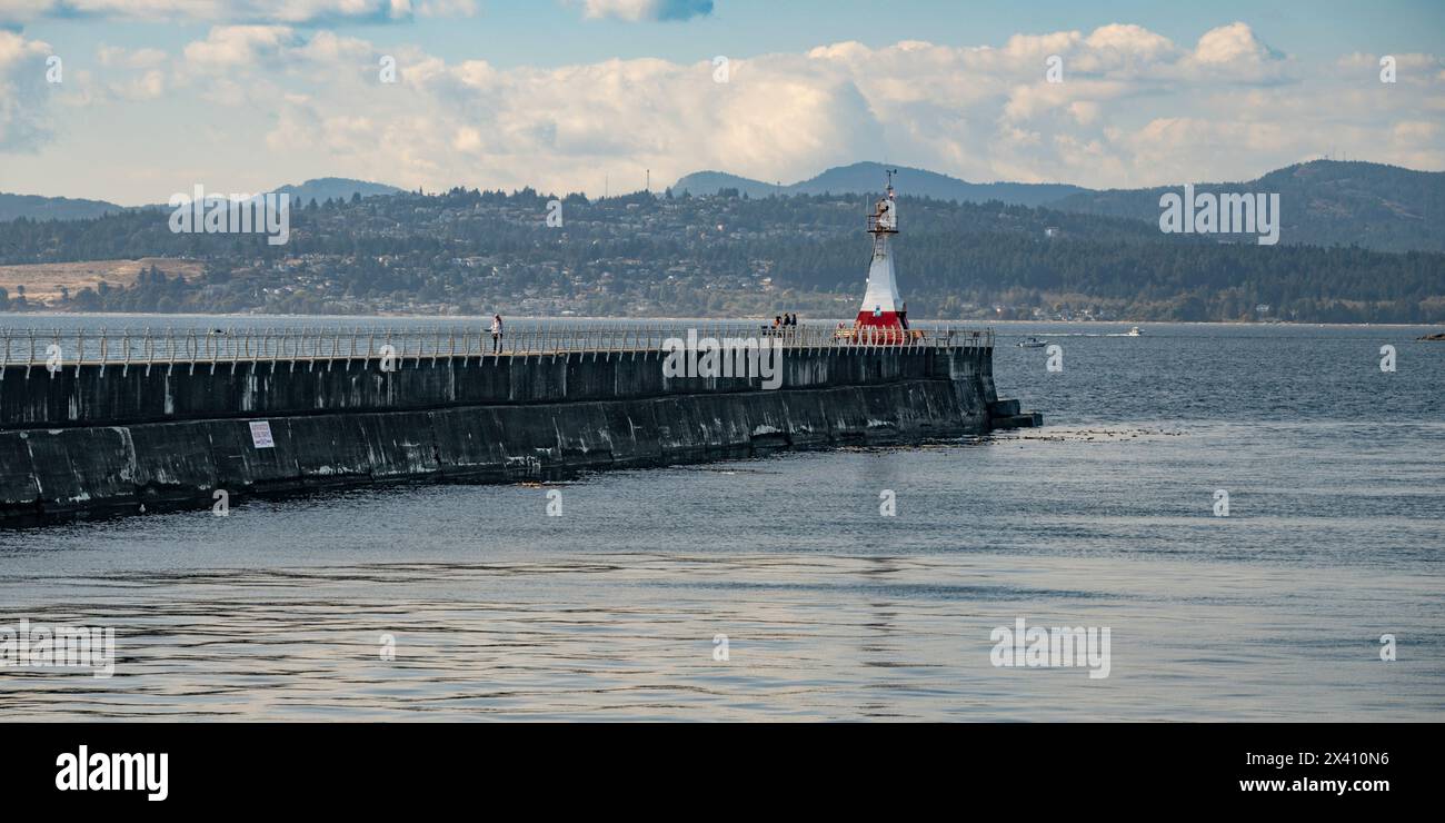 Ogden Point Breakwater Lighthouse. Ogden Point is a deep water port facility located in the ...