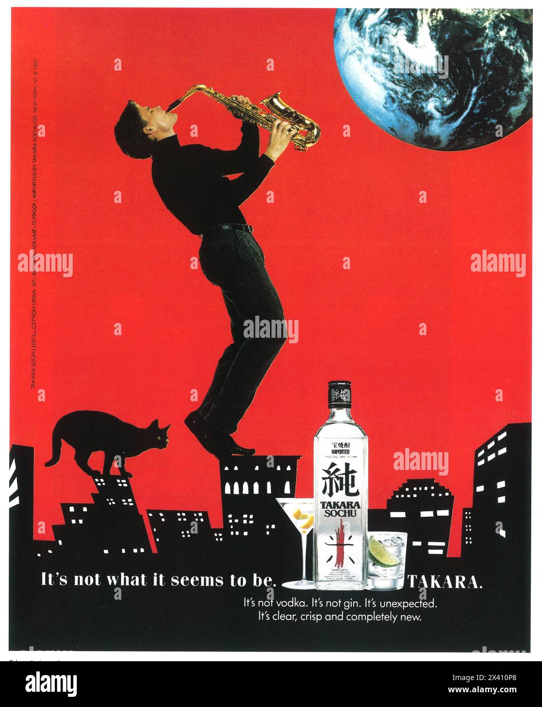 1989 Takara Sochu ad Stock Photo - Alamy