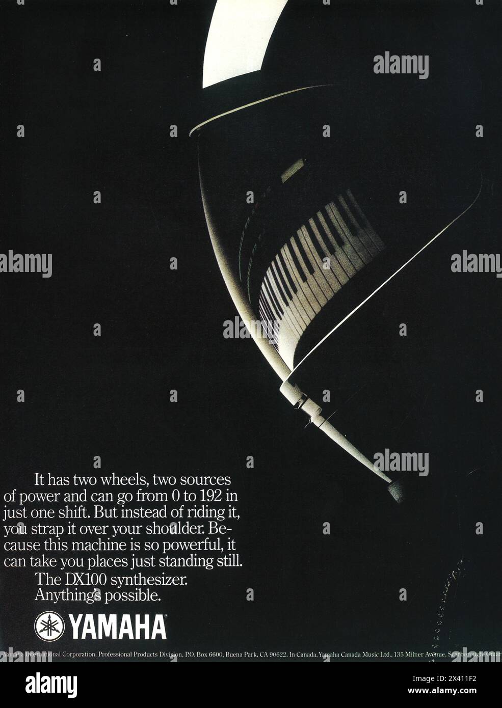 Yamaha dx100 synthesizer hi-res stock photography and images - Alamy